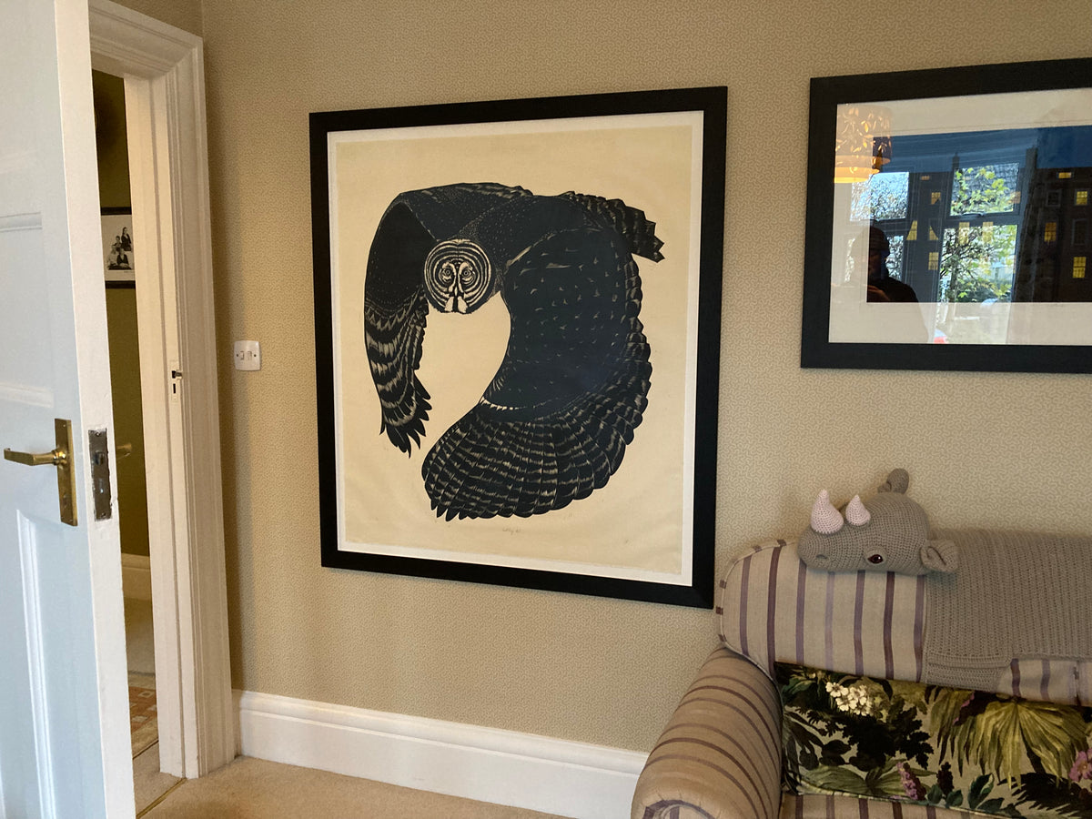 Great Grey Owl – James Nunn Art